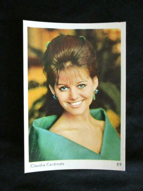 1960 CLAUDIA CARD Card Bubble Gum Leaf #6 Artists Cinema Artist £8.28 ...