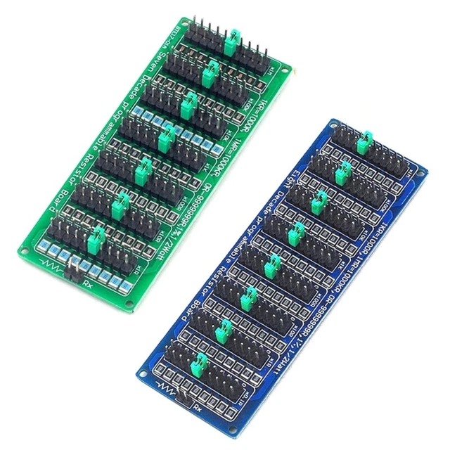 ADVANCED 0.1R/1R-9999999R 8-EIGHT Decade Programmable Resistor Board ...