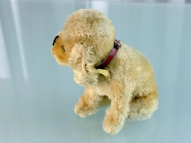 PELUCHE STEIFF ANIMAL chien 12 cm. Excellent état EUR 29,38 - PicClick FR