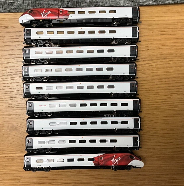 REVOLUTION N GAUGE Virgin Trains Class 390/0 390010 Cumbrian Spirit DCC ...