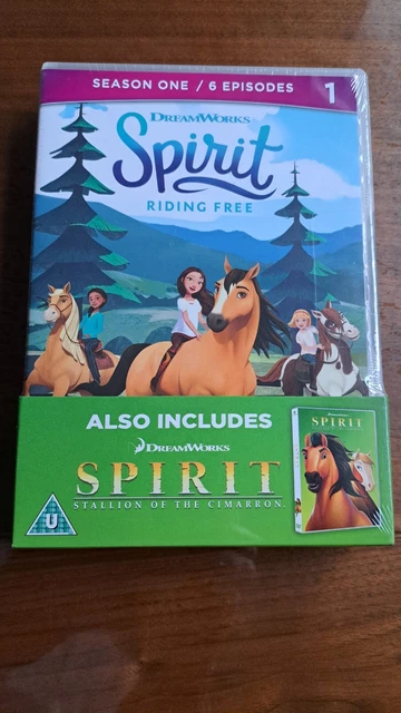 SPIRIT - RIDING Free and Stallion of the Cimarron DVD twin pack ...