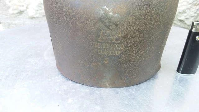 ANTIQUE COW BELL Devouassoud Chamonix 3 Deco Chalet Art Pop Mountain ...