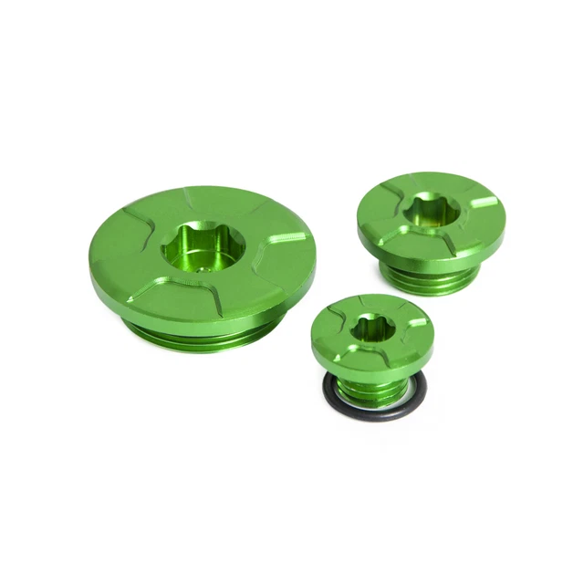 NICECNC ENGINE PLUG Cover Cap Kit For Kawasaki KX250 KX450 2019-2020 ...