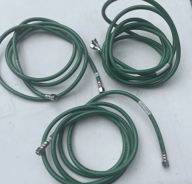 LAB MEDICAL HOSE O2 Hose w/2 DISS, Green Lot Of 3 $35.00 - PicClick