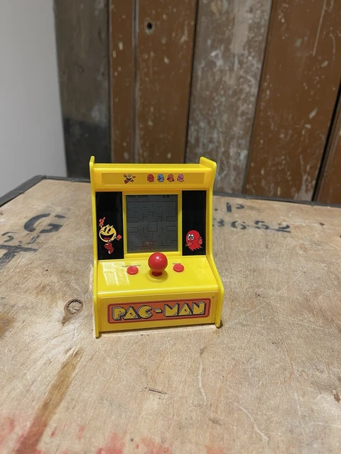 PAC-MAN DESKTOP MINI Arcade Game Classic Retro Hand Held Toys Video ...