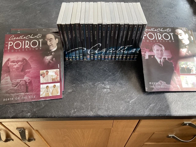 AGATHA CHRISTIE POIROT collection dvd - 20 DVDs And Magazines EUR 23,34 ...