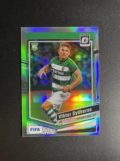 2023-24 PANINI DONRUSS FIFA VIKTOR GYOKERES RC Holo Optique SPORT CP ...