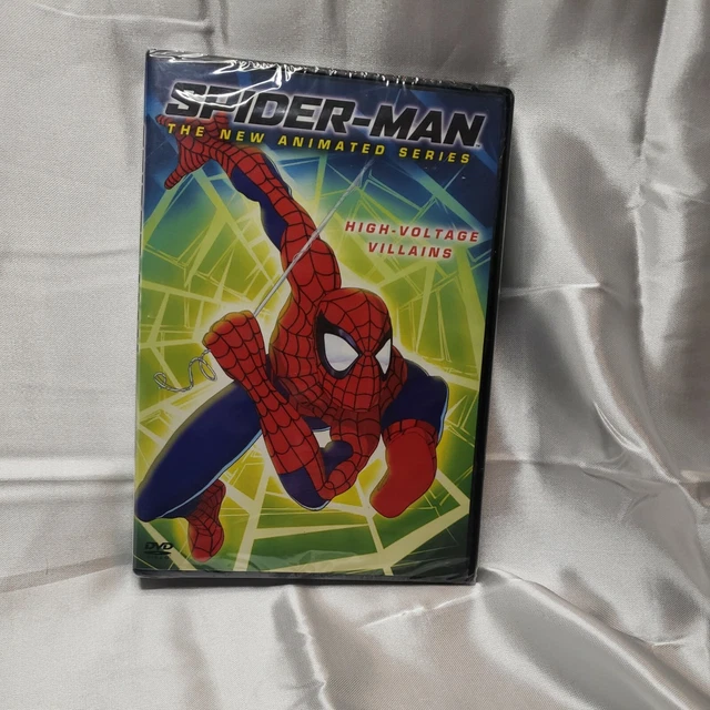 SPIDER-MAN - the New Animated Series: High Voltage Villain Sealed DVD ...