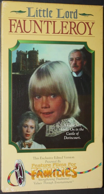 LITTLE LORD FAUNTLEROY (vhs) Ricky Schroder, Alec Guinness. NEW* Sealed ...