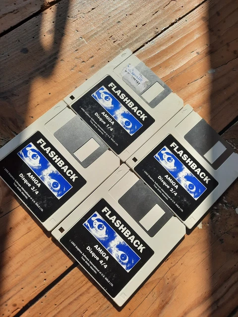 JEU COMMODORE AMIGA VF Flashback Delphine Software Non teste Envoi ...