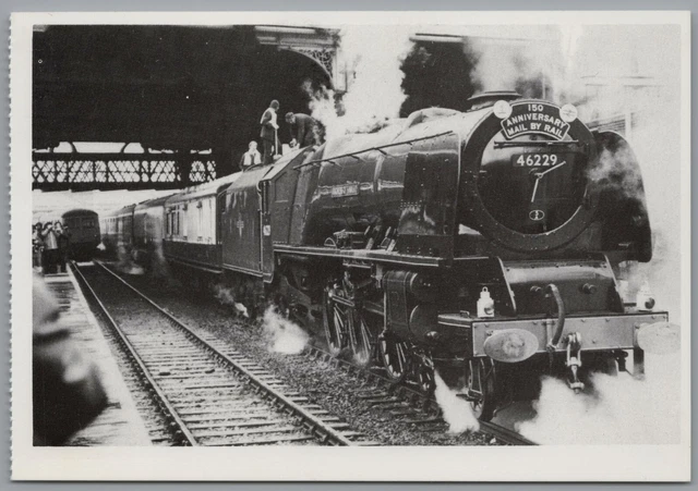 STEAM LOCOMOTIVE 46229 The Duchess at Manchester Victoria 1980 Railway ...