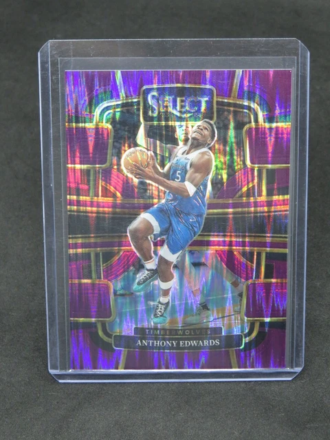 2023-24 PANINI SELECT Anthony Edwards Viola Shock/175 Lupi Di Legno Dd6 ...