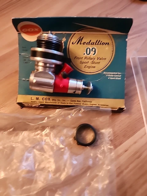 VINTAGE COX .09 Model Airplane Engine Engine 09 $70.00 - PicClick CA
