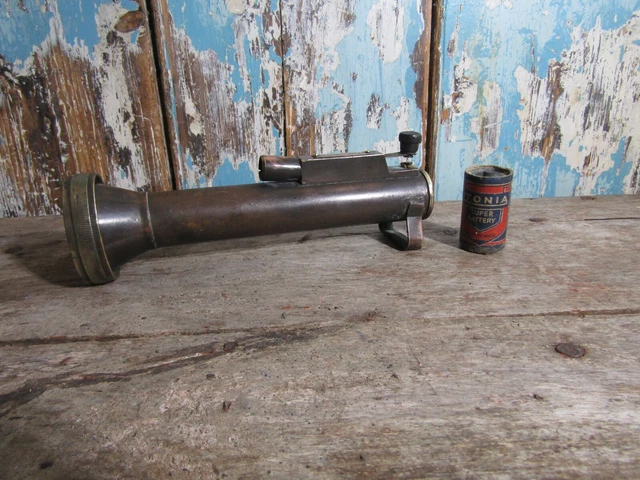 ANTIQUE SHIMWELL ALEXANDER & Co Naval WW1 WW2 Morse Code Torch ...