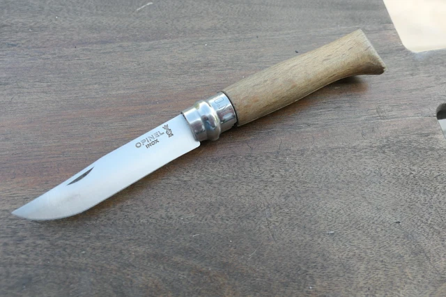 ANCIEN COUTEAU OPINEL No 8. Lame inox. Virole tournante. Old Knife. EUR ...