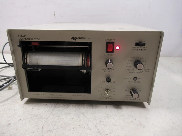 TELEDYNE ISCO UA-6 UV/VIS Detector Chart Recorder Printer EUR 166,63 ...