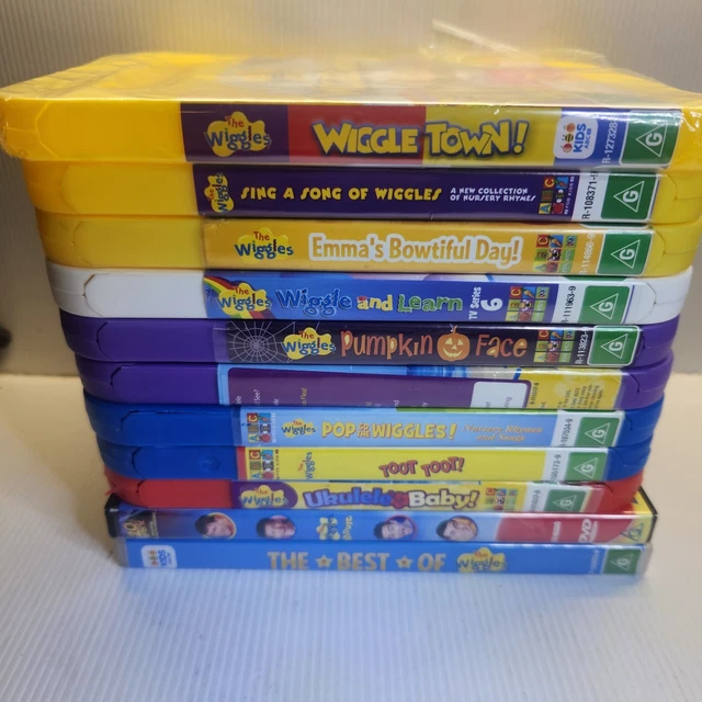 WIGGLES DVDS TOOT Ukulele Emma Bulk Australian £17.91 - PicClick UK