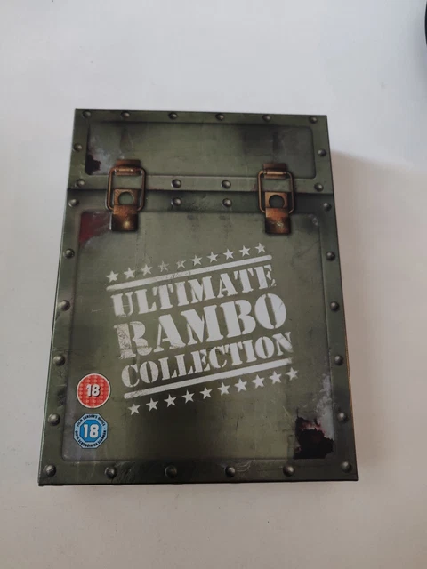 RAMBO - THE Complete Collection (1-4 Box Set) [DVD] Postcards Included ...