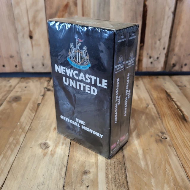 NEWCASTLE UNITED THE Official History VHS Tapes Box Set 2003 New SEALED ...