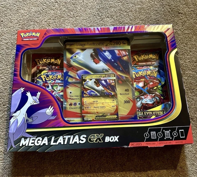 POKEMON TCG MEGA Evolution Mega Latios EX Box Brand New & Sealed £30.99 ...