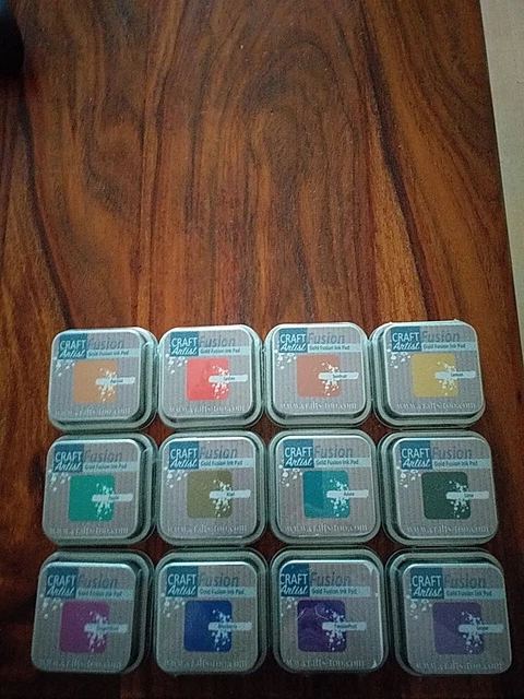 JOHN NEXT DOOR.CRAFT Artist Gold Fusion Ink Pads Collection £69.99 ...