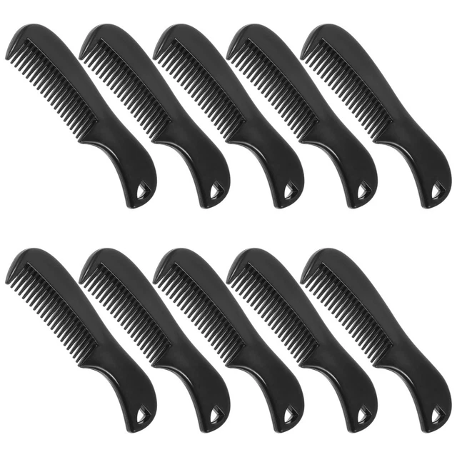 10PCS MUSTACHE COMBS Mens Beard Comb Travel Comb Pocket Comb Grooming ...