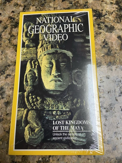 VINTAGE VHS LOST Kingdoms Of The Maya National Geographic Factory ...