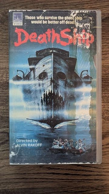 DEATH SHIP PRE Cert 1980 VHS PAL UK Video Nasty Ex Rental Horror Small ...