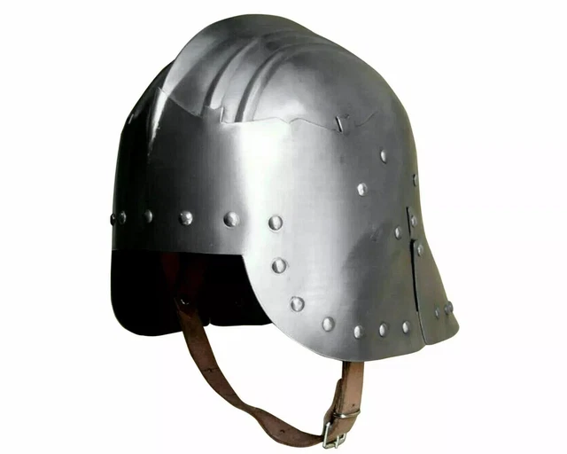 MEDIEVAL KNIGHT GERMAN Armour Sallet Helmet Gothic Armor Replica $114. ...