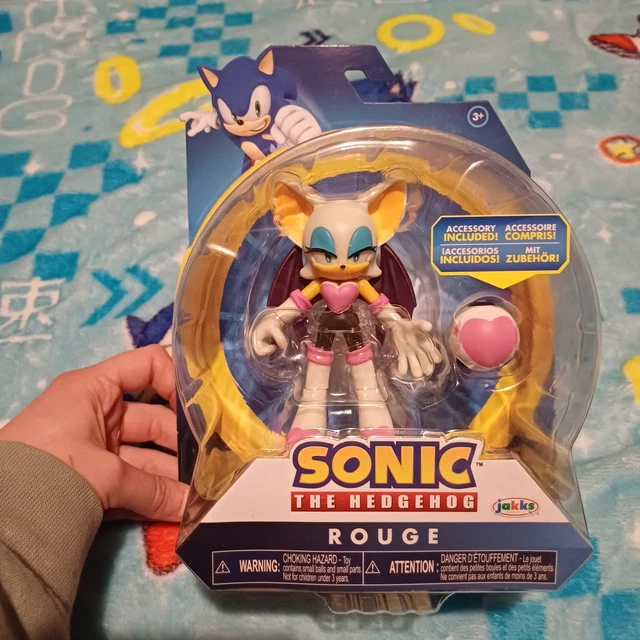 SONIC THE HEDGEHOG Jakks Pacific Rouge the Bat 4 inch Action Figure Toy ...