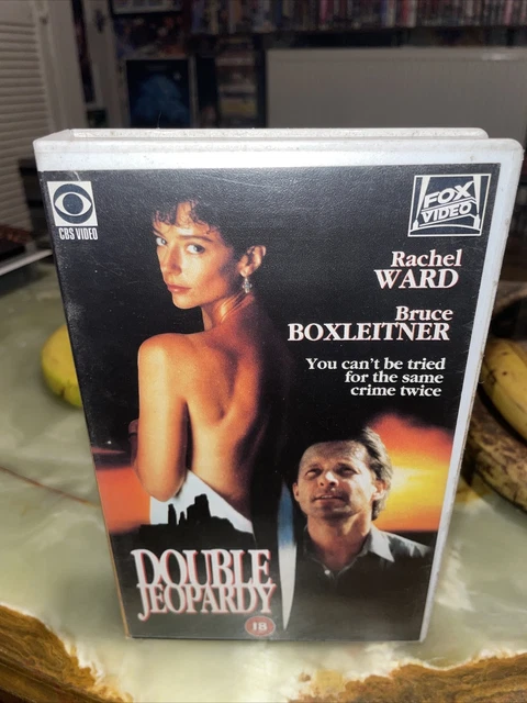 DOUBLE JEOPARDY VHS Video Starring Rachel Ward Big Box Ex Rental £10.00 - PicClick UK