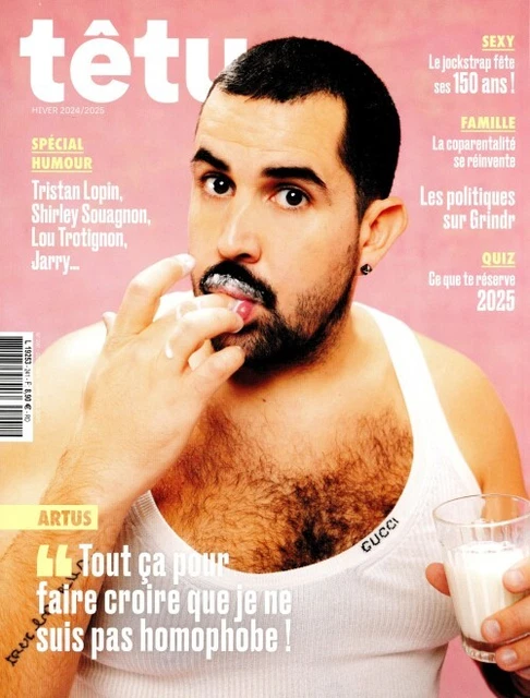 ARTUS_...MAGAZINE LGBT TETU # 241 # Hiver 2024/2025 EUR 24,00 - PicClick FR