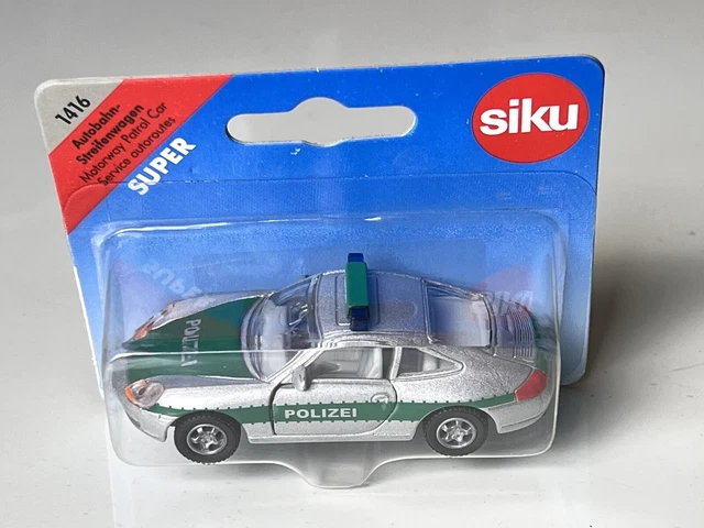 SIKU 1416 - Porsche 911 Carrera "Polizei Autobahn-Streifenwagen" - NEU ...
