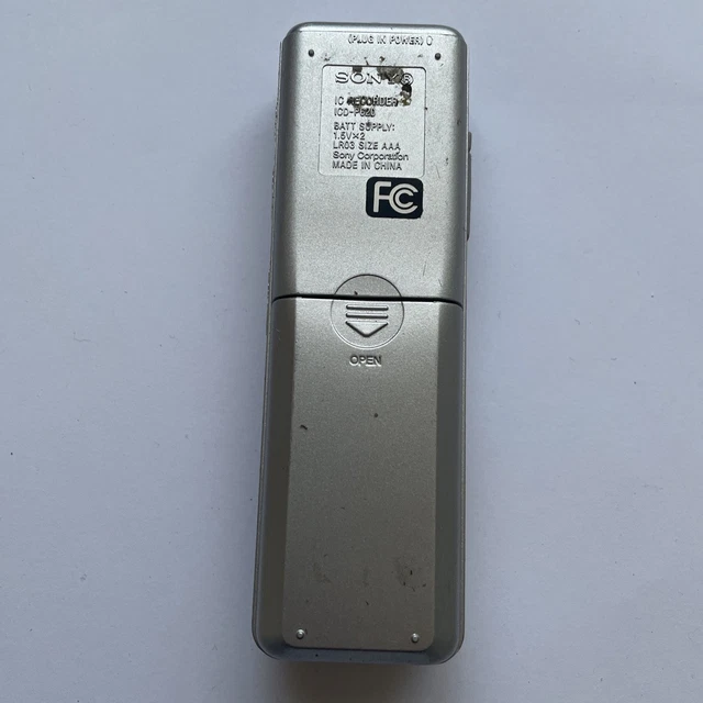 SONY ICD-P620 DIGITAL IC Voice Recorder Dictaphone Portable Dictation ...