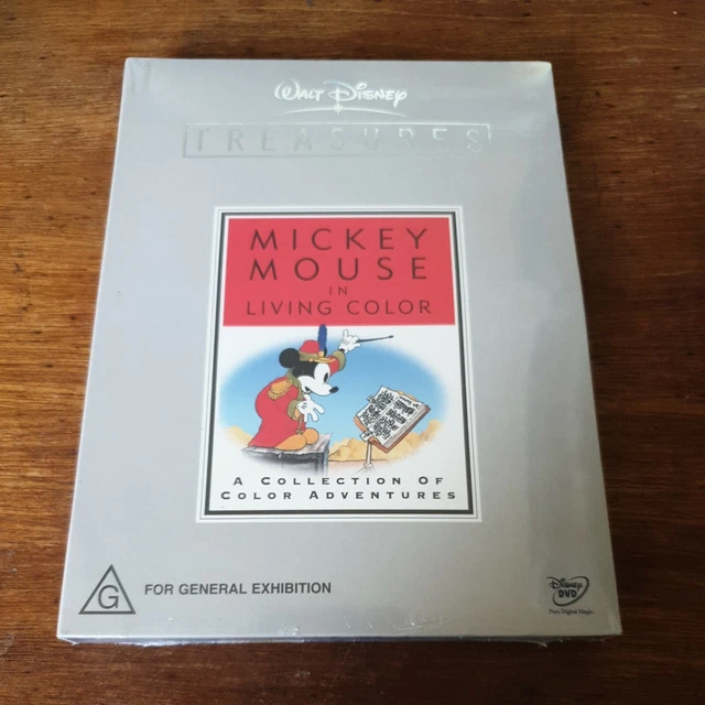 MICKEY MOUSE IN Living Color Walt Disney TreasuresR4 BRAND NEW SEALED ...