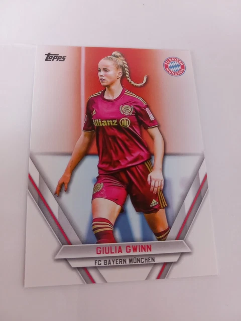 CARTA COMMERCIALE GIULIA Gwinn FC Bayern Monaco NUOVA EUR 1,00 ...
