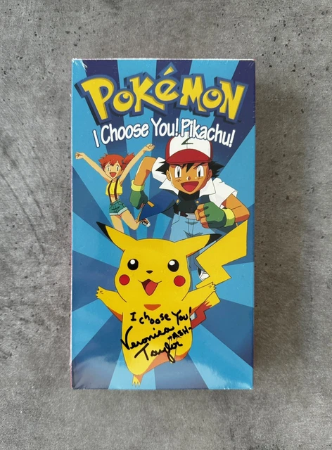 POKEMON FIRST EVER VHS - New Sealed - Signed By Voice Actor Of Ash ...