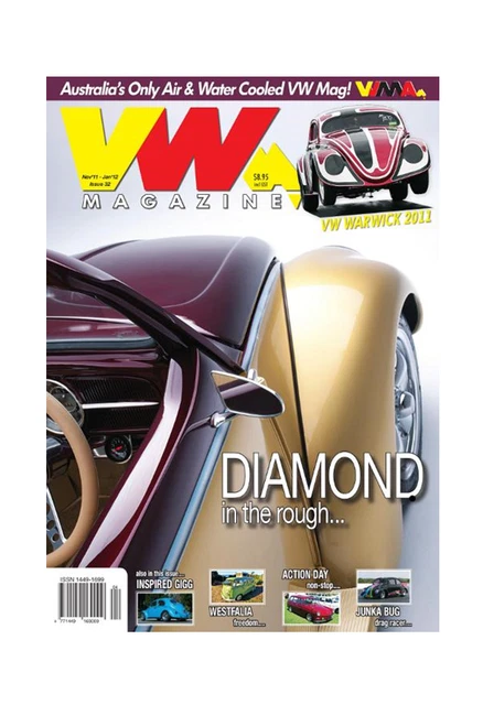 VW MAGAZINE AUSTRALIA Issue 32 Nov11-Jan12 Volkswagen Kombi Beetle Bug ...