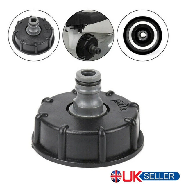 IBC TANK ADAPTER Adaptor Connector Tap Hose Hoze Cap Water Bowser ...