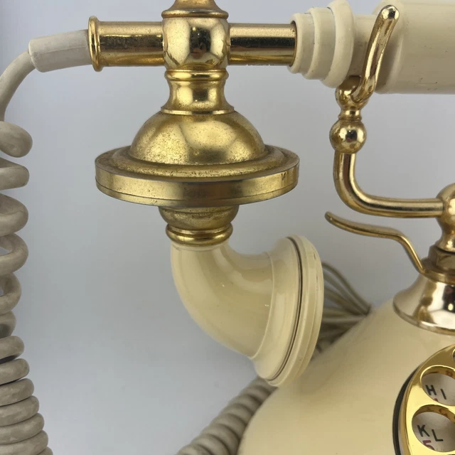 VICTORIAN STYLE ROTARY Dial Phone Regal French 22610 Japan UNTESTED ...