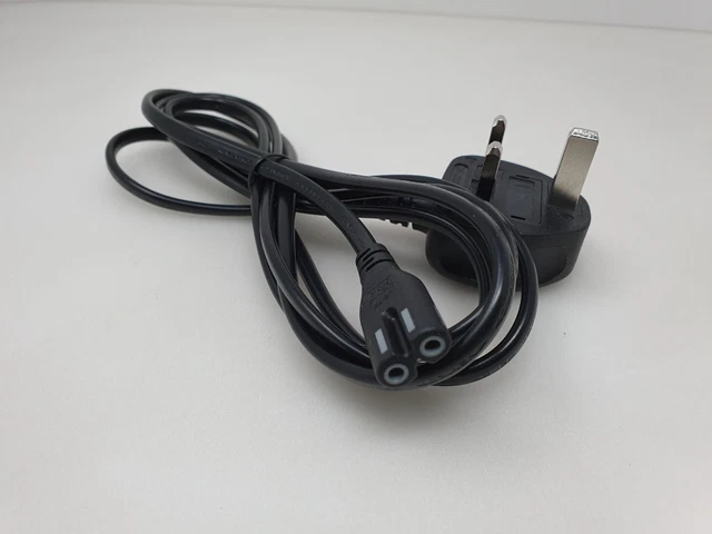FOR LG 65UA74006LB 65" TV Mains Power Cable AC Power Lead Cord 2m UK ...