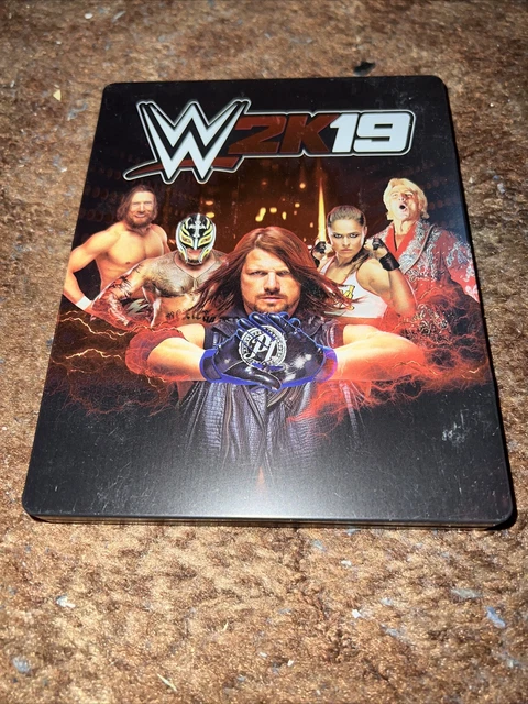 WWE 2K19 STEELBOOK Case PC, PS4 & Xbox One W2K19 Brand New. No Game ...