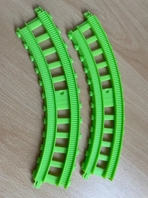 THOMAS THE TANK Engine Trackmaster Track Green Track C 4 Pieces £5.99 ...