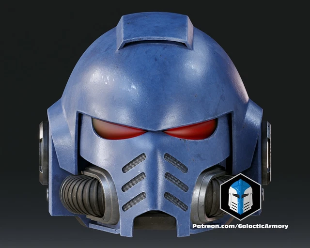 WARHAMMER 40K SPACE Marine 2 Primaris helmet- 3D Printed Costume ...