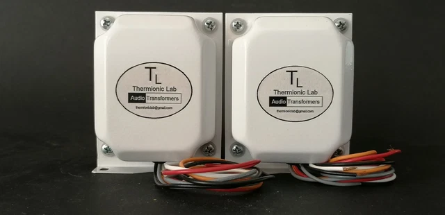 EL34 KT88 6550 transformateur de sortie push-pull 60 W (paire) 6K6:4/8Ohm extrémités de cloche ...