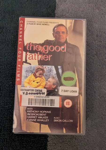 THE GOOD FATHER, 1985. Channel Four Films VHS - Anthony Hopkins £3.99 ...