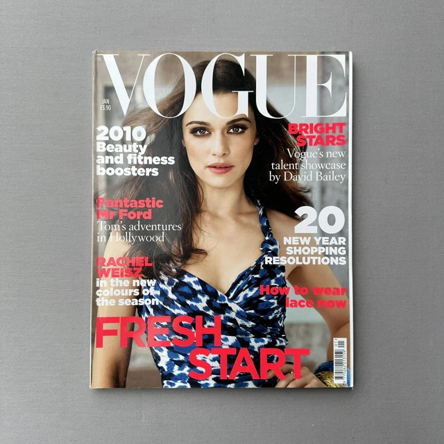 BRITISH VOGUE MAGAZINE January 2010 Rachel Weisz UK English Great ...