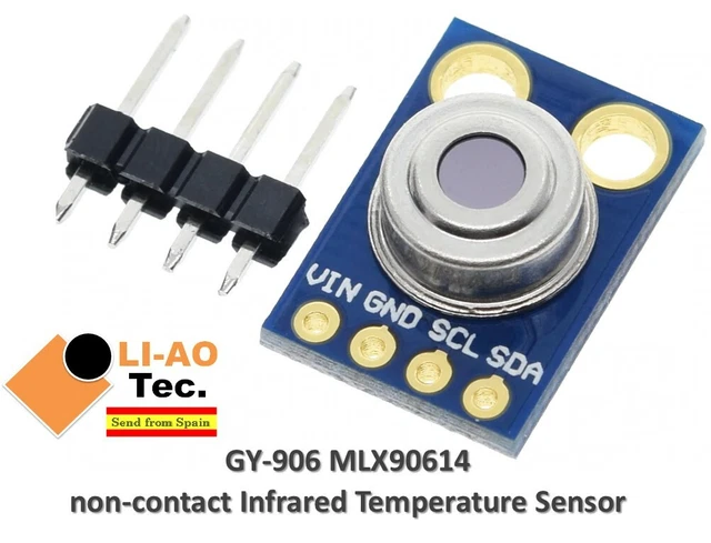 GY-906 MLX90614 NON-CONTACT Infrared Temperature IIC Sensor Module ...