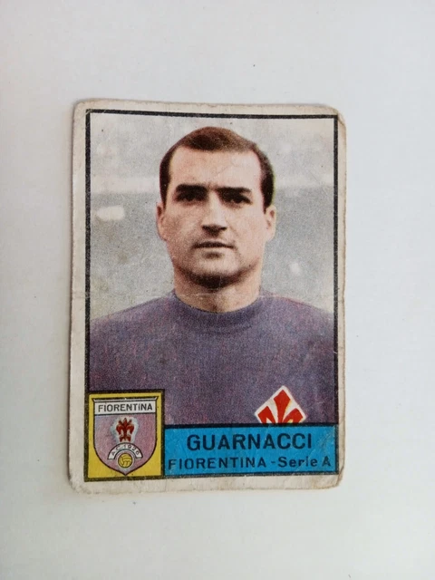 FIGURINA CALCIATORI PANINI 1963/64 Fiorentina Guarnacci Da Recupero EUR ...