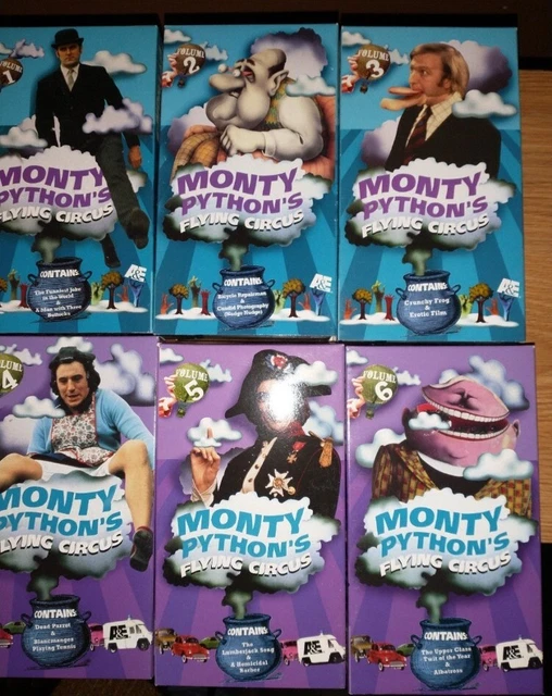 MONTY PYTHON'S FLYING Circus VHS Box Set Volume 1-6 £14.09 - PicClick UK